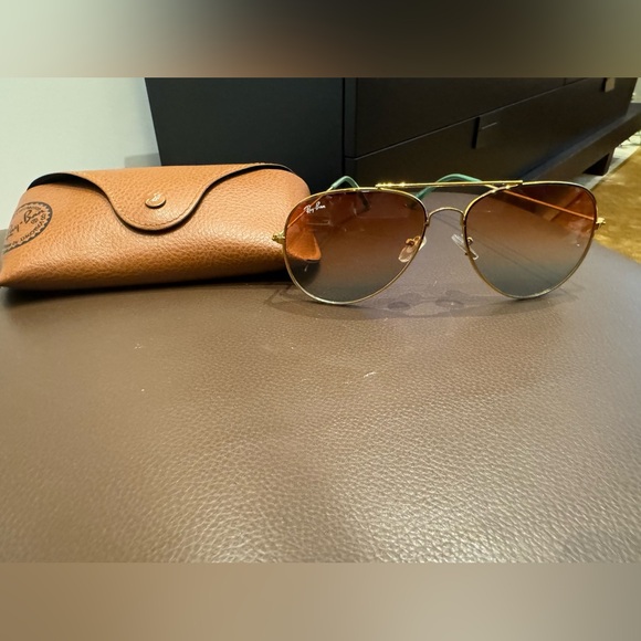 Ray-Ban | Accessories | Rayban Rb 325 Gradient Aviator Large Metal ...